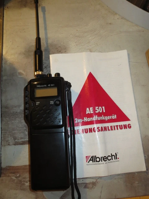 ALBRECHT AE501 mit Antenne ! und eine Kurzanleitung ! TOP ! EUR 89,00 ...