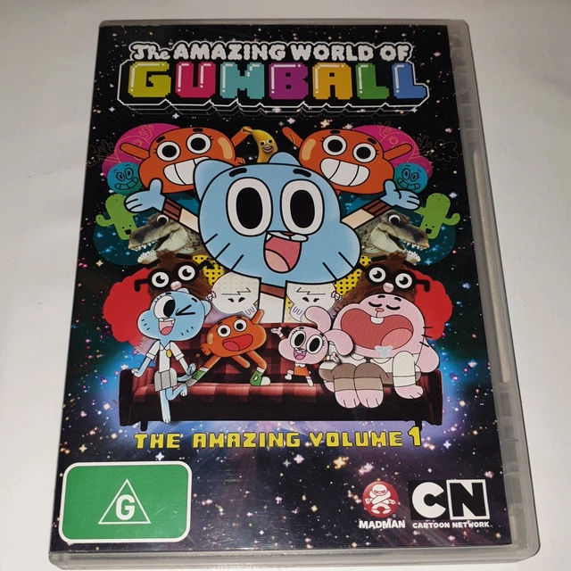 THE AMAZING WORLD Of Gumball - The Amazing Vol. 1 (DVD, 2013) MADMAN ...