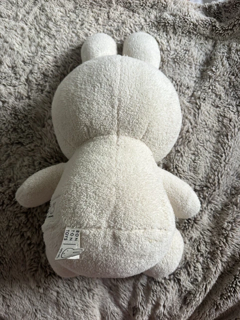 BON TON MIFFY Bunny White Terry Towelling Soft Toy / Collectable 36cm £ ...