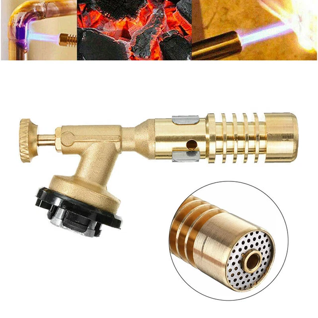 HIGH TEMPERATURE BUTANE Gas Plumbing Torches Welding Brazing Nozzle ...