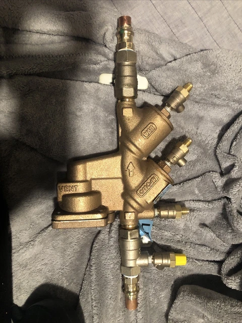 APOLLO VALVES 4ALF203A2F Reduced Pressure Zone Backflow Preventer $268. ...