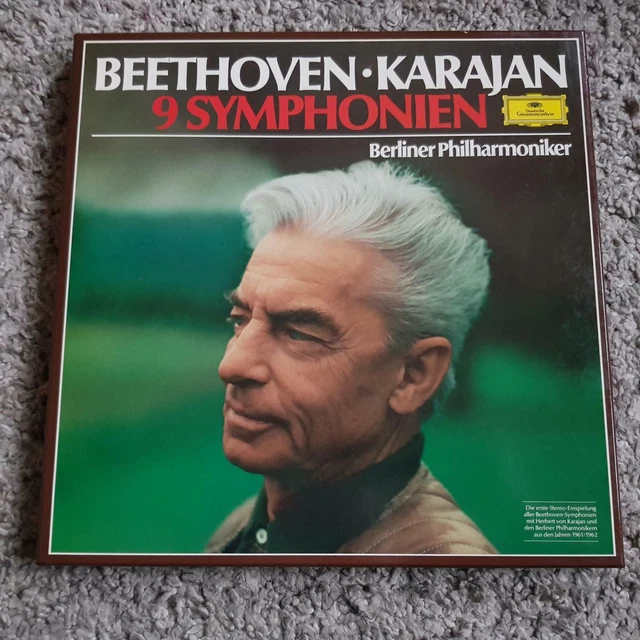 HERBERT VON KARAJAN - 9 Symphonien 8-LP Vinyl Box EUR 31,99 - PicClick FR