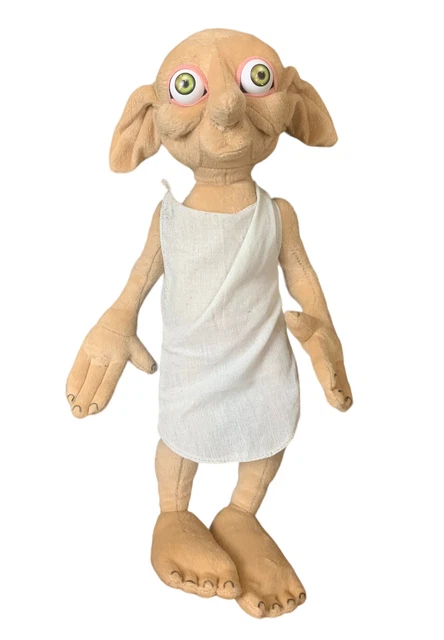 HARRY POTTER DOBBY THE HOUSE ELF TALKING Poseable Plush Soft Toy ...