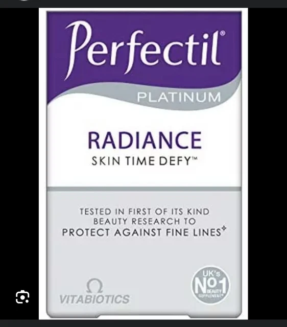 PERFECTIL PLATINUM RADIANCE Skin Time Defy 60 Tablets (30 Days Supply ...