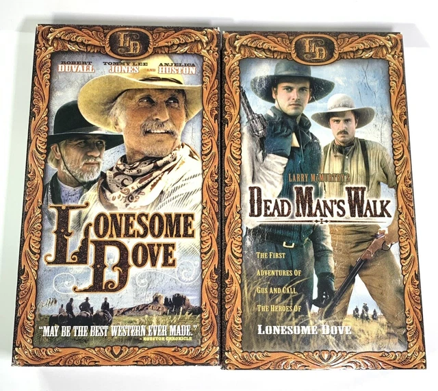 LONESOME DOVE VHS Lot Bundle prequel Dead Man’s Walk Western Movie ...