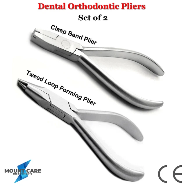 ORTHODONTICS CLASP BENDING Pliers Dental Archwire Tweed Loop Forming ...