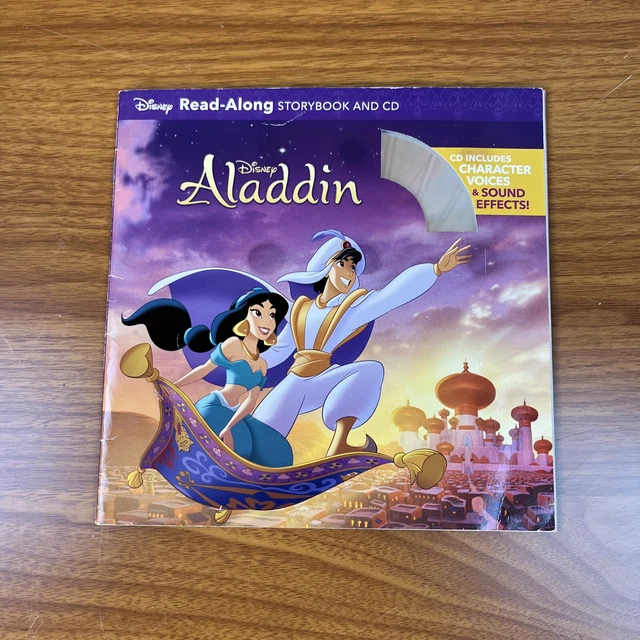 ALADDIN READ-ALONG STORYBOOK and CD by Disney Book Group £4.13 ...