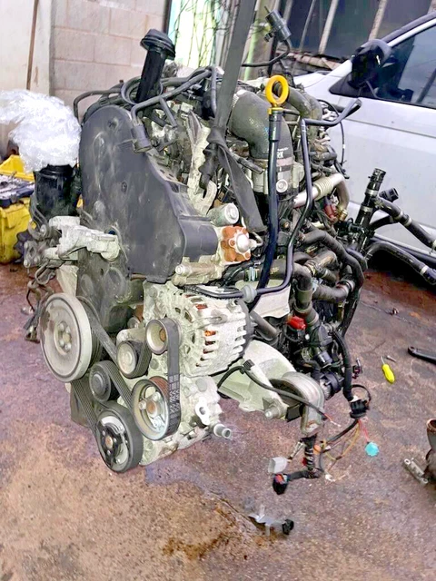 VW TRANSPORTER T6 2.0 Tdi Bi-Turbo Complete Engine Cxe Cxeb 33K Miles ...