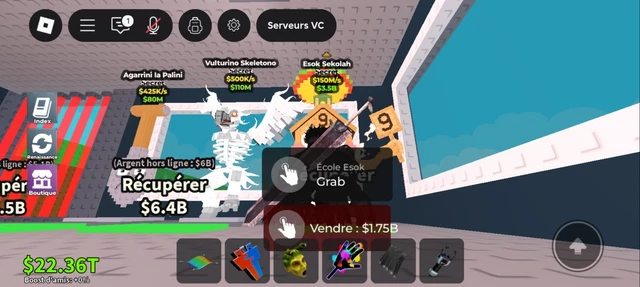 STEAL A BRAINROT Esok Sekolah 150m 1 Trail EUR 11,99 - PicClick FR