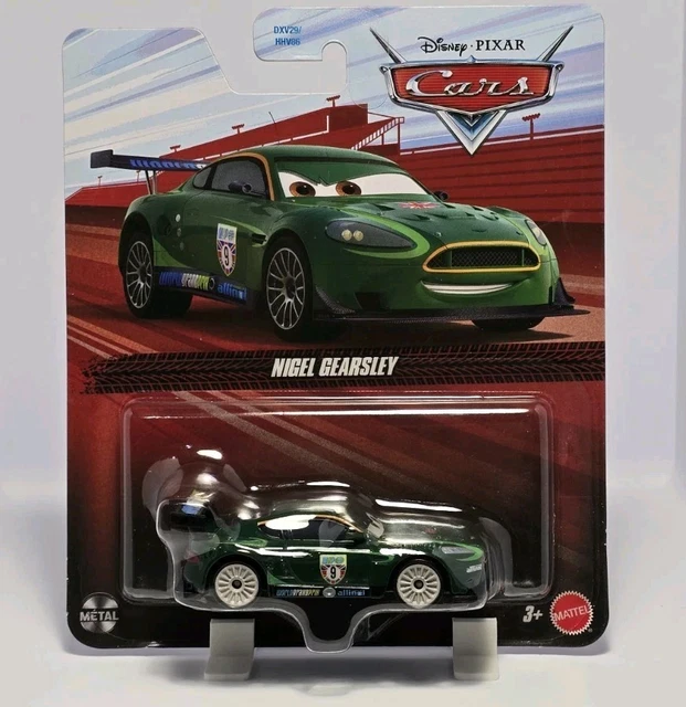 DISNEY PIXAR CARS 2 - Nigel Gearsley Aston Martin Dbr9 - Wgp - New £16. ...