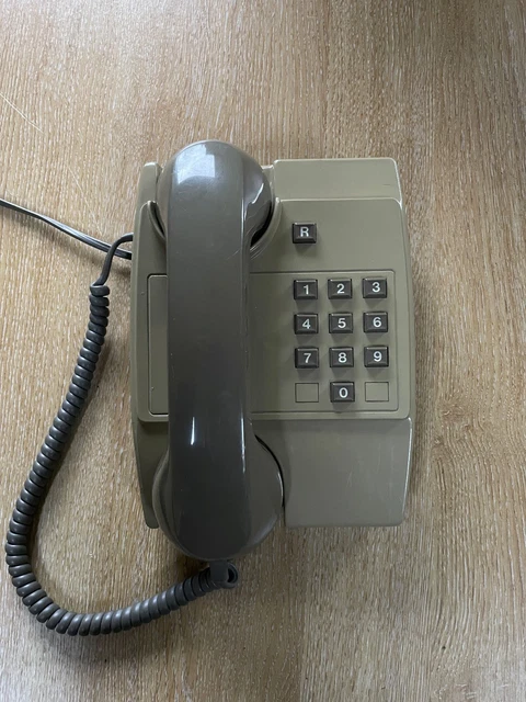 VINTAGE BT STATESMAN Telephone Two Tone Grey Push Button £15.08 ...
