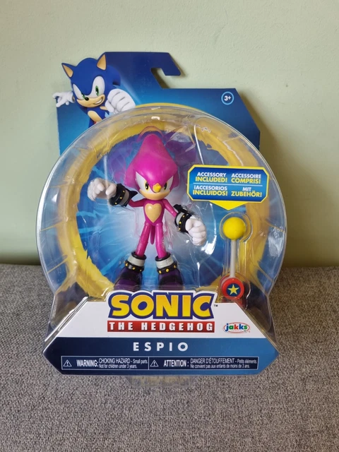 JAKKS PACIFIC SONIC The Hedgehog 4" Espio Articulated Figure with ...