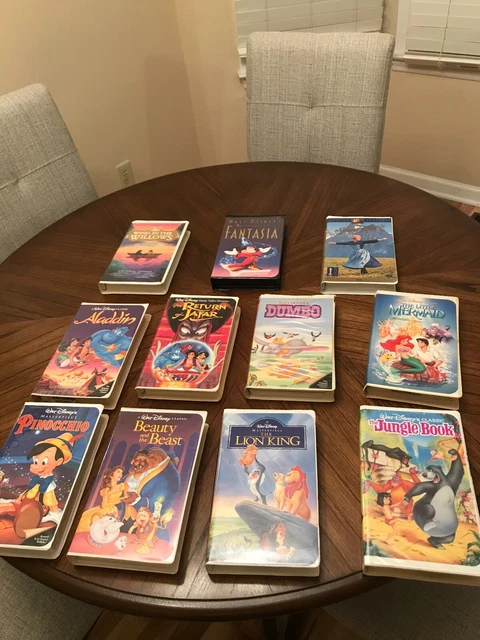 RARE DISNEY VHS Tapes (Multiple Black Diamond Editions) EUR 1.695,63 ...