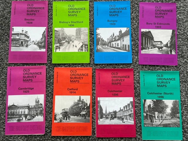 LARGE SELECTION OF Old Ordnance Survey Maps. FREE POSTAGE £6.43 ...