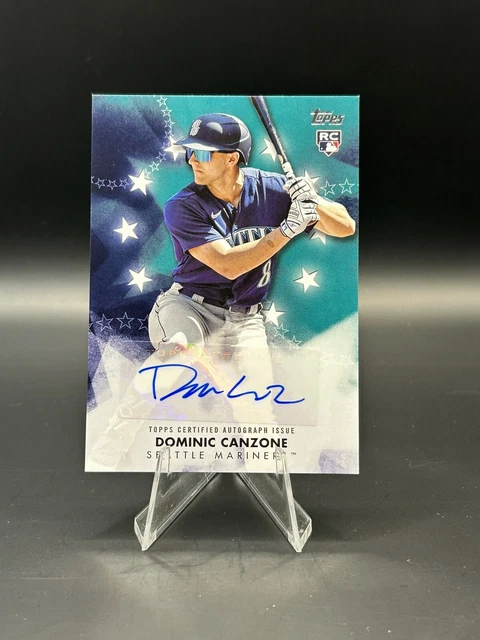 2024 TOPPS SERIES 2 Dominic Canzone #BSA-DCA Autographe Seattle ...