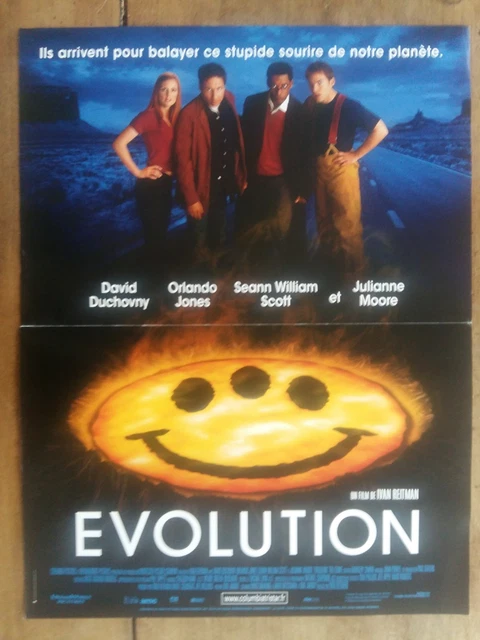 AFFICHE EVOLUTION IVAN REITMAN David DUCHOVNY Julianne MOORE 40x60cm ...