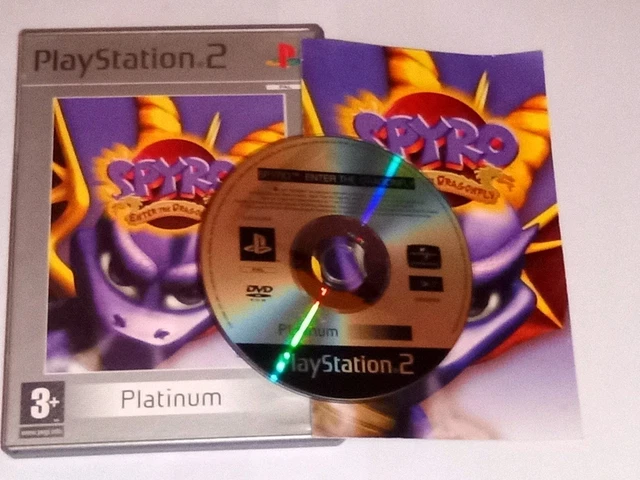 SPYRO ENTER THE Dragonfly Sony PlayStation 2 PS2 Game £7.55 - PicClick UK