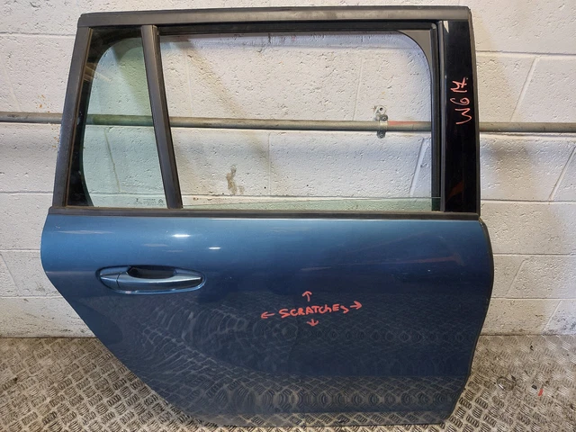 CITROEN C4 GRAND Picasso Mk2 Complete Door Rear Right Side In Blue 2014 ...