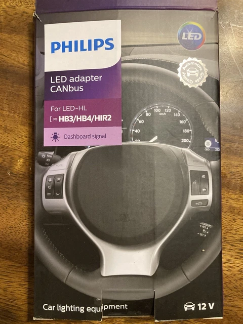 PHILIPS LED CANBUS Error Canceler 9005 HB3 Head Light High Beam Flicker ...
