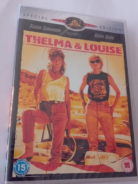 THELMA AND LOUISE DVD Susan Sarandon, Geena Davis NEW £1.99 - PicClick UK