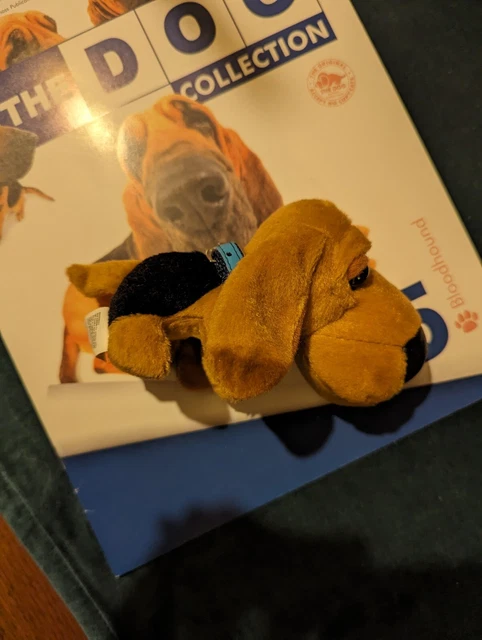 THE DOG COLLECTION Magazine Issue #45 Bloodhound - including Soft Toy £ ...