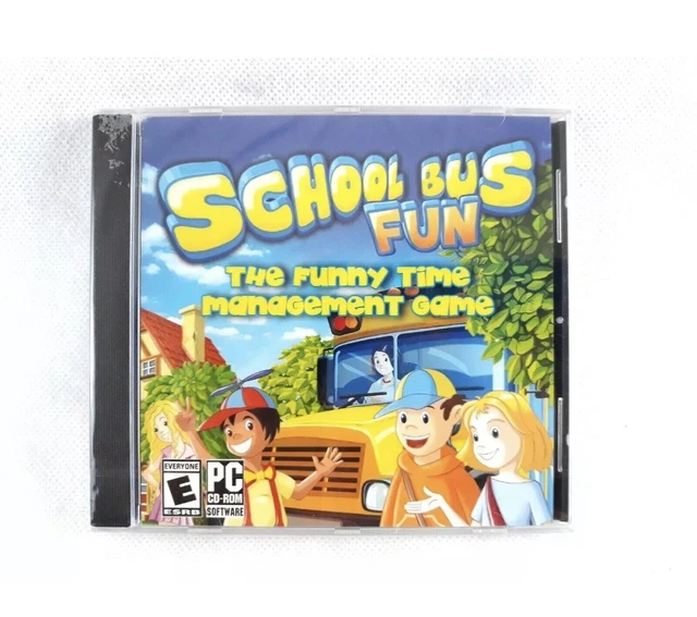 SCHOOL BUS FUN: The Funny Time Management Game PC CD-ROM Rated E $3.00 ...