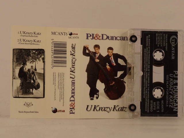 PJ AND DUNCAN (AKA ANT AND DEC) U KRAZY KATZ (97) 2 Track Audio ...