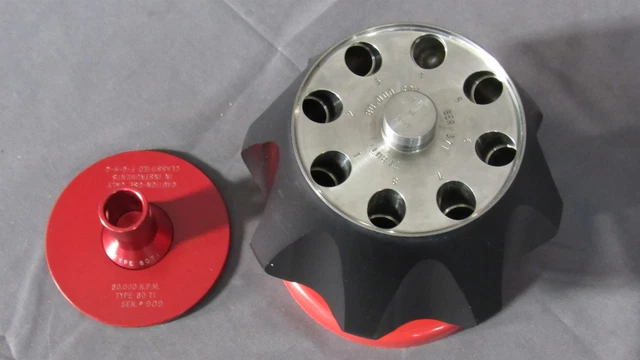 BECKMAN COULTER 80TI Centrifuge Rotor & Stand, 80,000RPM/Fixed Angle/8 ...