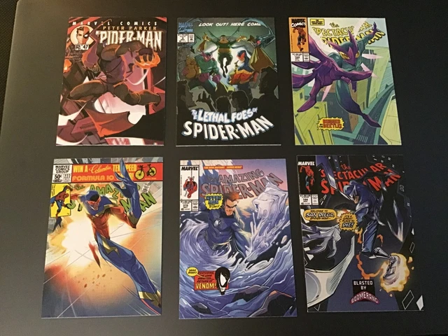 MARVEL RENDITIONS SPIDER-MAN pick a card Legendary Corner Boxes Comic ...