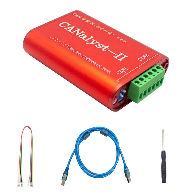 CANALYST-II USB TO CAN Analyzer CAN-BUS Converter Adapter Support ...