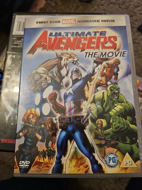 ULTIMATE AVENGERS THE Movie DVD- FIRST EVER MARVEL ANIMATED MOVIE £2.28 ...