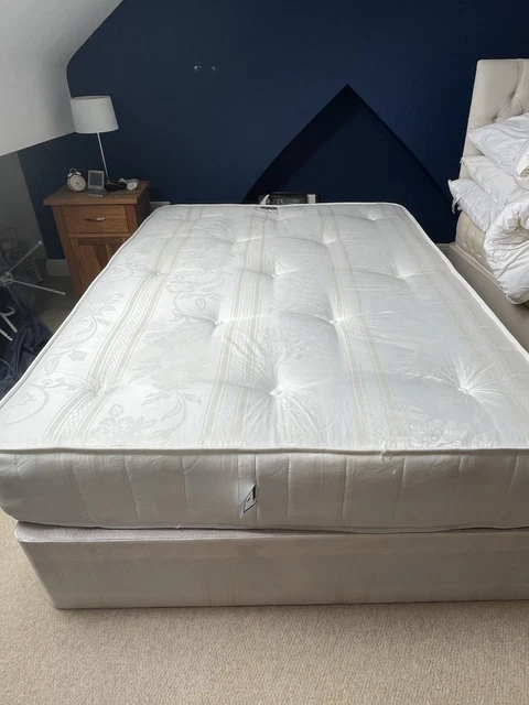 DOUBLE DIVAN BED and Mattress Set £37.10 - PicClick UK