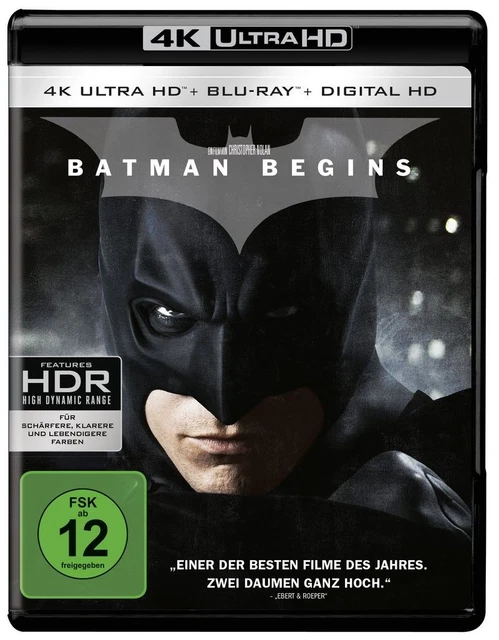 BATMAN: BEGINS (UHD+BR) 2Disc Min: 140DD5.1WS +UV - Universal Pictures ...