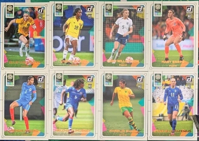 PANINI DONRUSS WOMEN’S World Cup 2023 base cards # 1 - 200 pick choose ...
