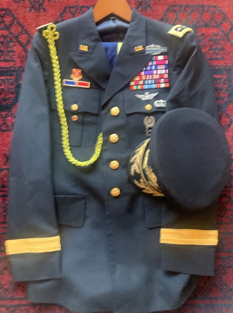 BLUE DRESS UNIFORM Dreisterne-General US Army EUR 1.400,00 - PicClick DE