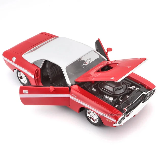 JAKESPECIAL – 1970 Dodge Challenger R/T 1:24 Scale Model EUR 65,99 ...