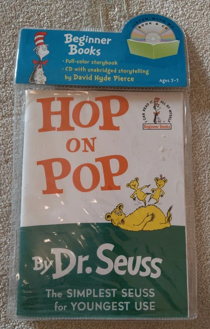 HOP ON POP by Dr Seuss ~ Beginner Full Colour Story Book with CD £10.00 ...