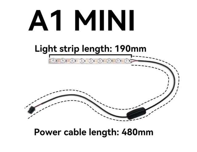 INNOTECH LED LIGHT Strip For Bambu Lab A1 Mini £7.99 - PicClick UK
