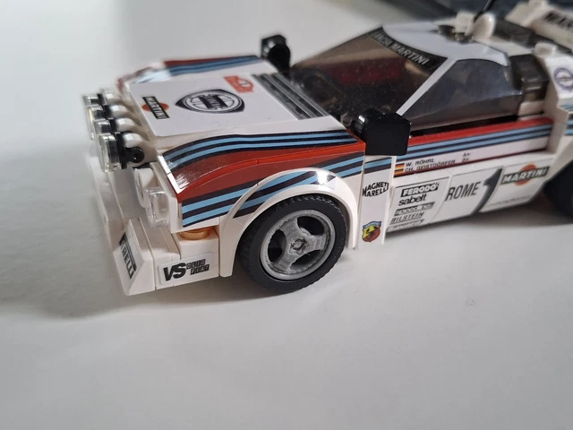 CUSTOM 3D PRINTED Lego Compatible Speed Champions Wheels Rims SAAB 3 ...
