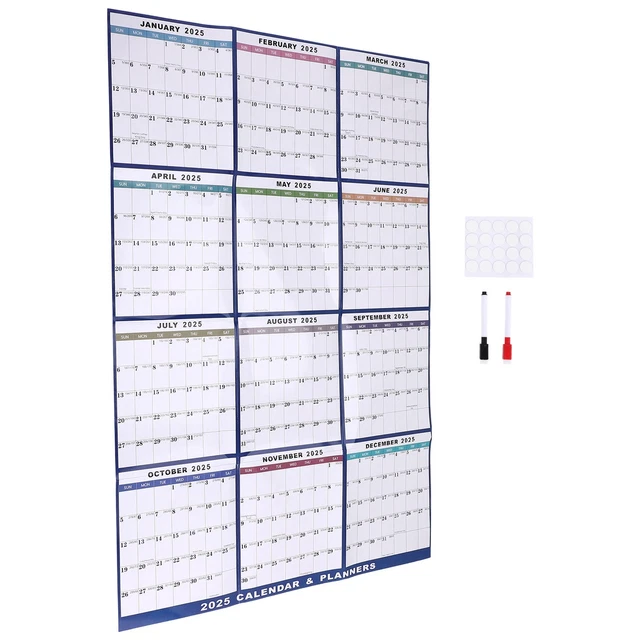 TABLEAU BLANC EFFAÇABLE Calendrier Mensuel Hebdomadaire Planificateur ...