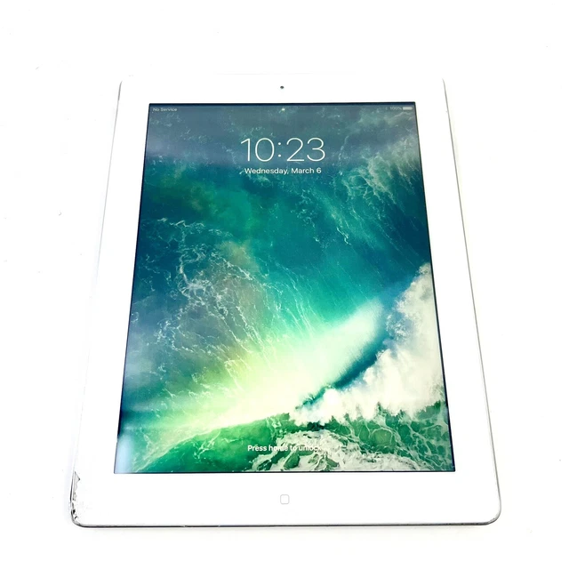 APPLE IPAD 4TA Generación 9.7" 32GB Blanco - WIFI + Celular MD520LL/A ...