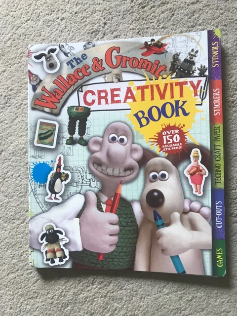 THE WALLACE AND Gromit Creativity Book, Anna Bowles, Good condition ...