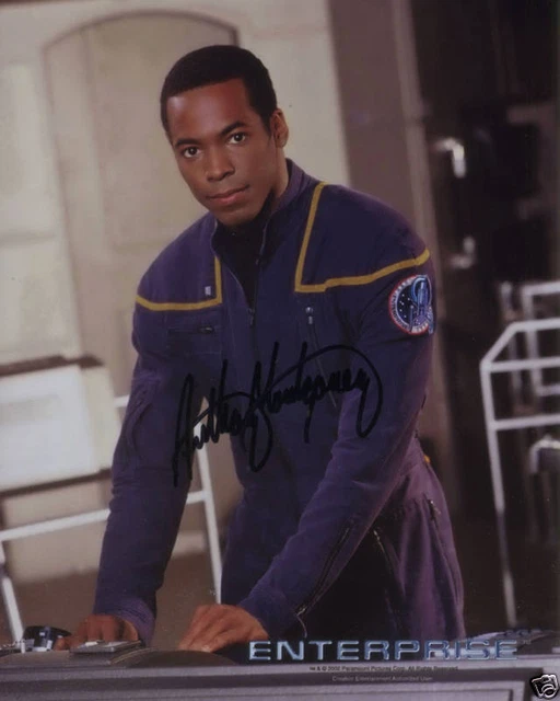 ANTHONY MONTGOMERY AUTOGRAPH Star Trek Starship Enterprise Autograph ...