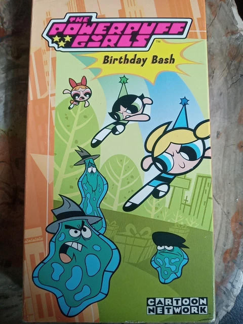 THE POWERPUFF GIRLS Birthday Bash (VHS, 2000) Cartoon Network £9.11 ...