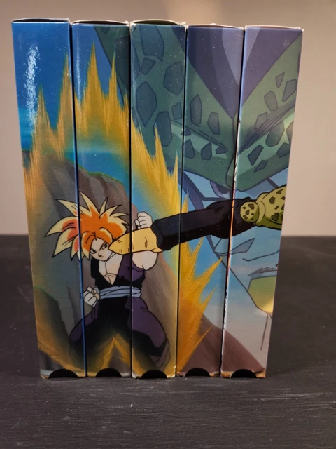 DRAGON BALL Z CELL GAMES Saga Complete VHS Box Set EDITED Rare DBZ ...