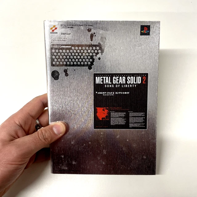 STRATEGY GUIDE - METAL GEAR SOLID 2 SONS OF LIBERTY - Playstation ...