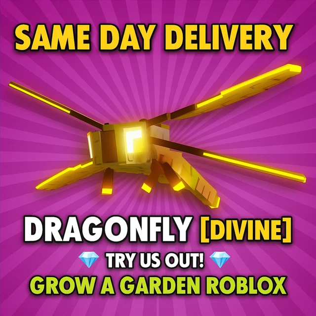 DRAGONFLY PET 🔥 | Grow a Garden Roblox | Fast Delivery ⚡ | Best Price 💰 ...