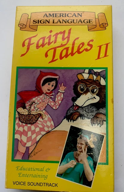 FAIRY TALES VOLUME 2 American Sign Language VHS Video ASL £6.11 ...