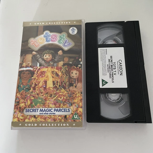 TOTS TV SECRET Magic Parcels VHS Video - RARE OOP EUR 23,31 - PicClick IT