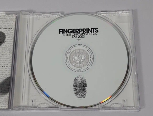 FINGERPRINTS THE BEST Of Powderfinger 1994-2000 Music CD Album VGC $7. ...
